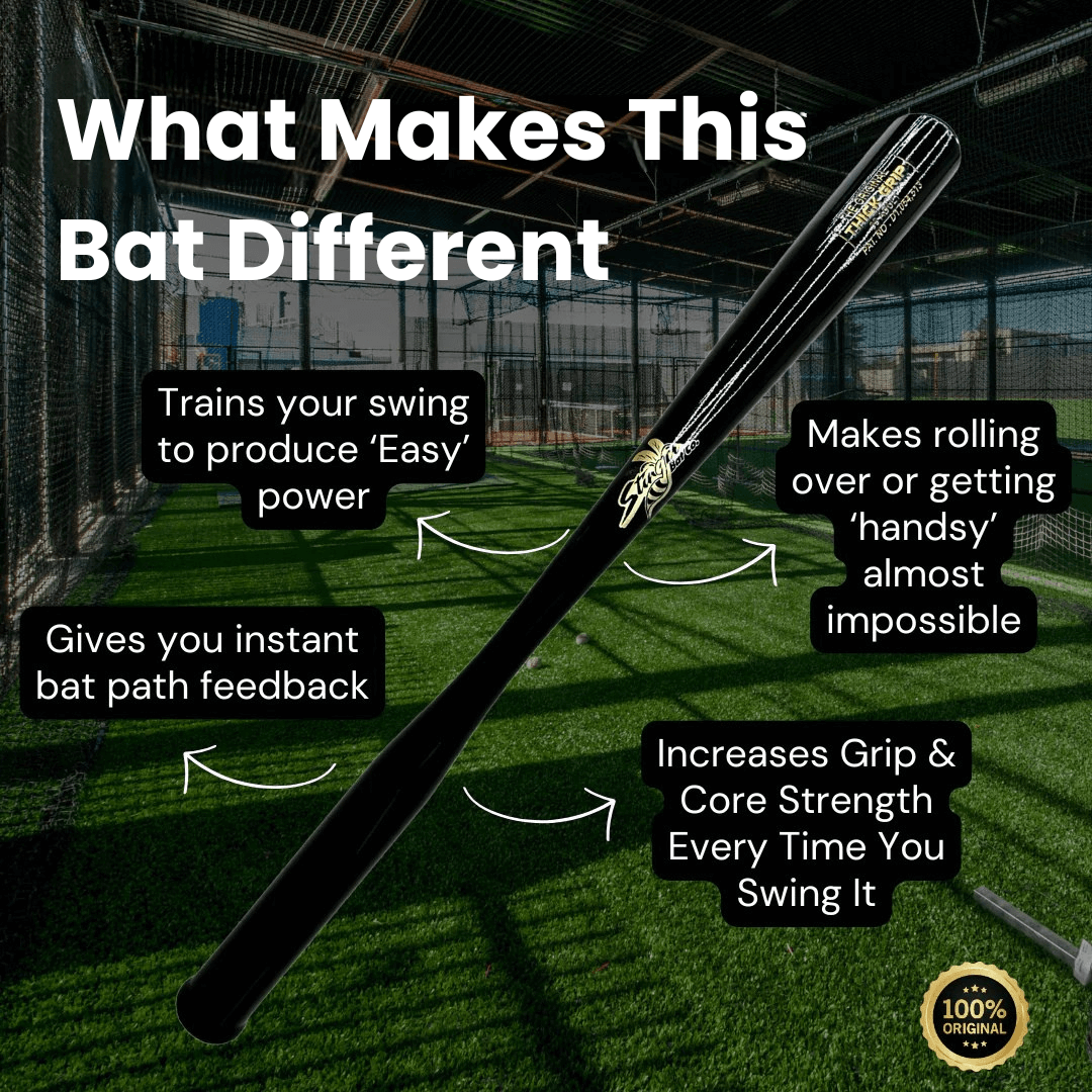 Thick Grip Adult Bat by Stinger – Thick Grip Bat