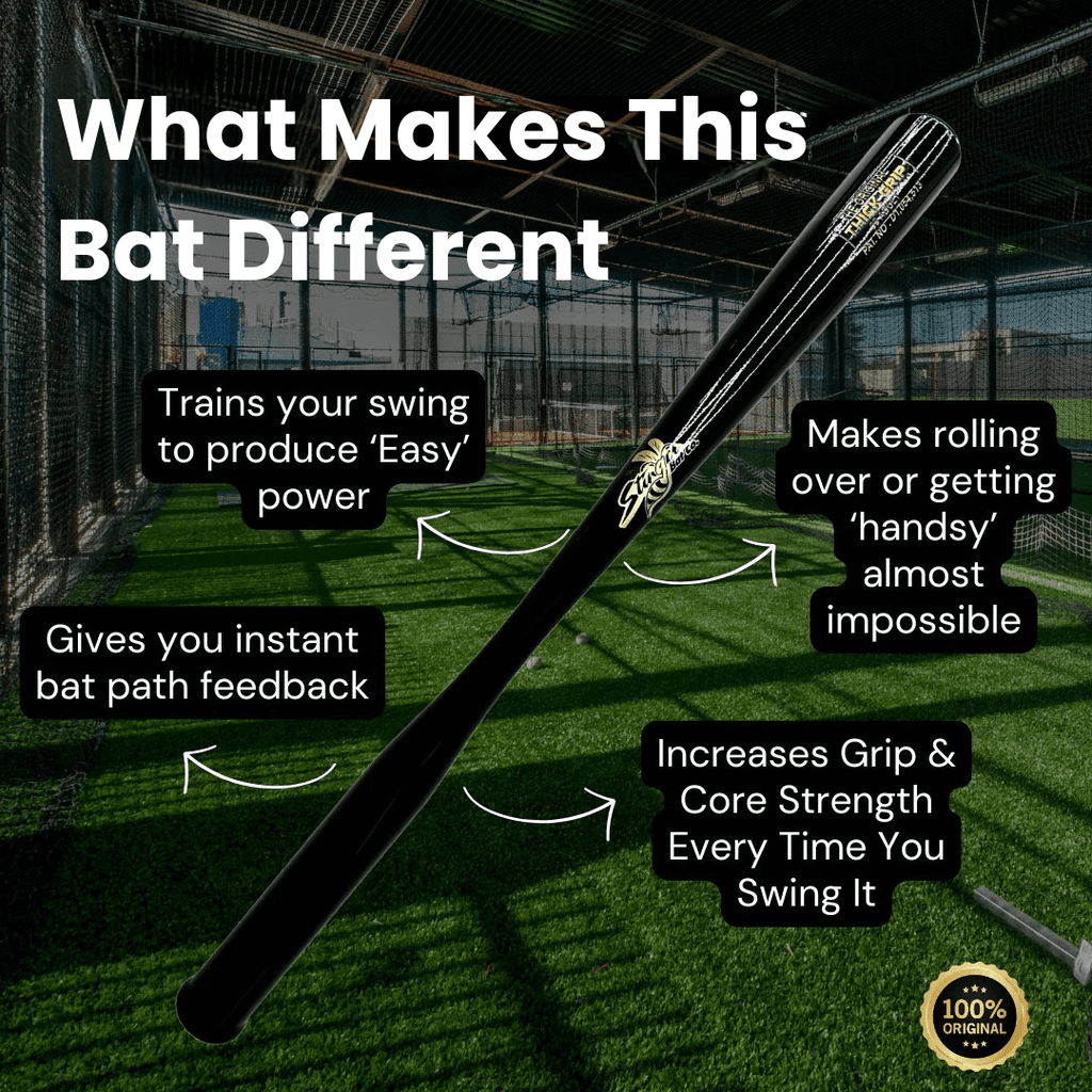Why Big League Stars Use The Thick Grip Bat